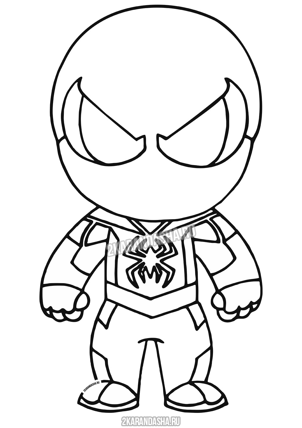 Раскраска человек-паук алый паук 2 (scarlet spider vol ii) распечатать ...