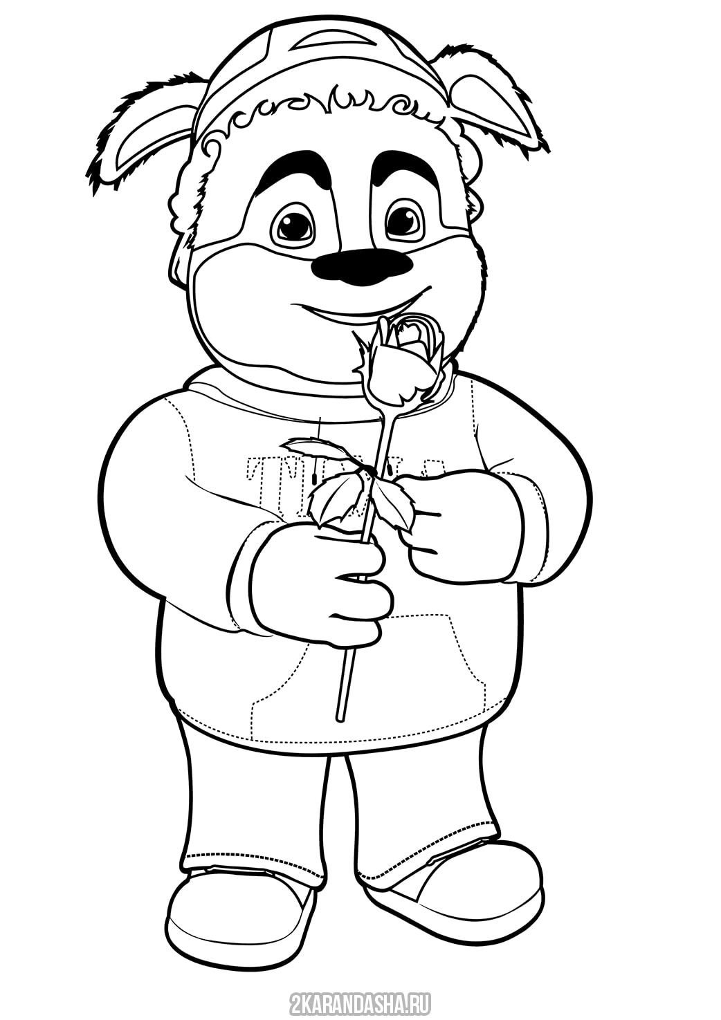 Раскраска тимоха барбоскины распечатать