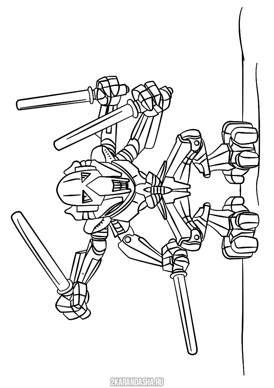 Раскраска звездные войны лего распечатать